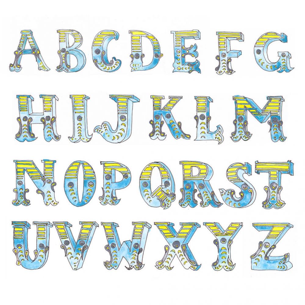 Circus Font Numbers
