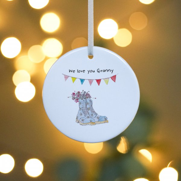 Funky Feet Hanging Ceramic Decoration | This Is Nessie