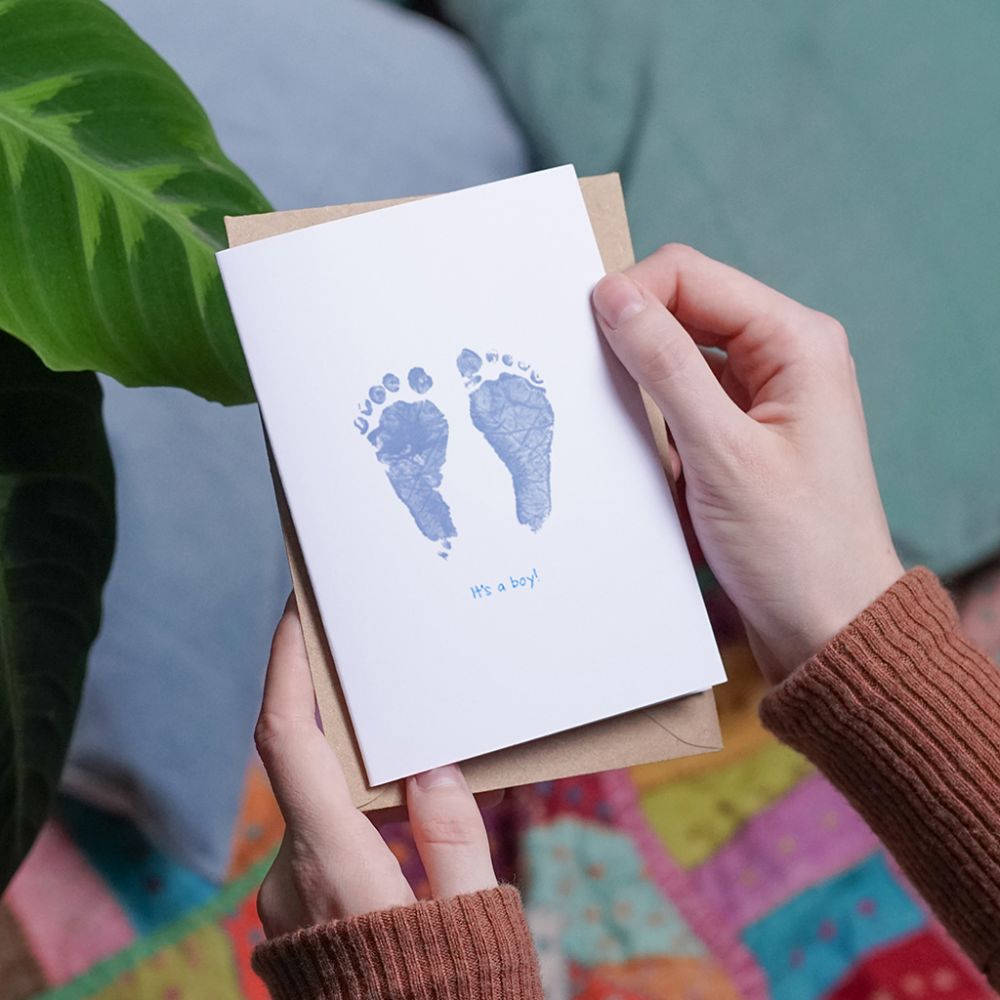 Baby Hands And Feet Blue