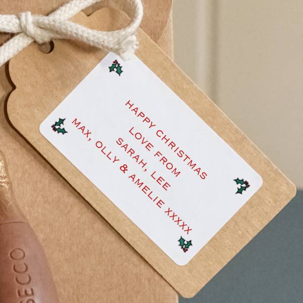 Holly Labels | This Is Nessie