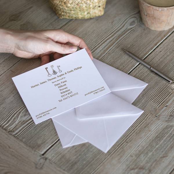 Key Change of Address Cards | This Is Nessie