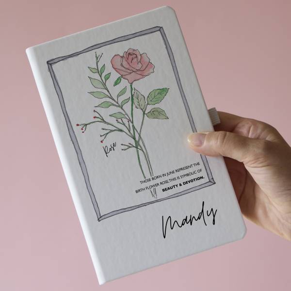 Birth Flower Posy Notebook | This Is Nessie