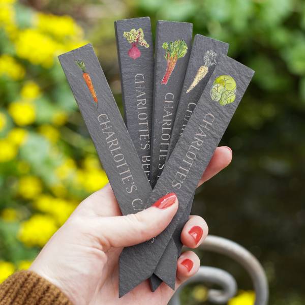 Vegetable Slate Plant Makers | This is Nessie