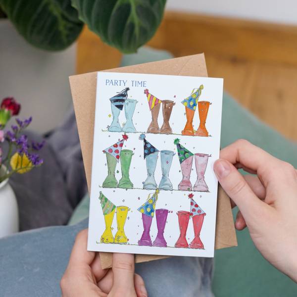 Party Time Birthday Card | This Is Nessie